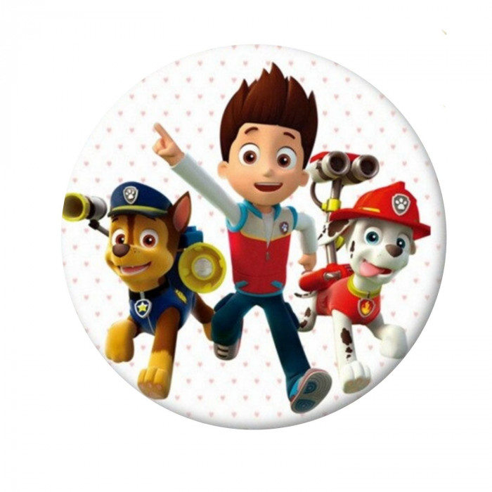 Badge Pat Patrouille : Ryder Chase Ruben et Marcus • La Boutique Pat ...