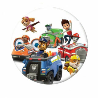 Badge Pat Patrouille : Ryder et les chiots en voiture • La Boutique Pat Patrouille